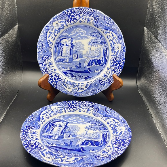 Spode | Dining | Spode Set Of Two 75 In Plates | Poshmark